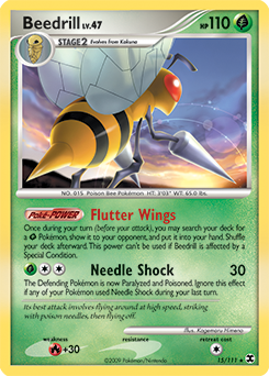 Beedrill | Platinum—Rising Rivals | TCG Card Database | Pokemon.com