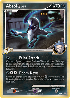 Absol [G] | Platinum—Supreme Victors | TCG Card Database | Pokemon.com