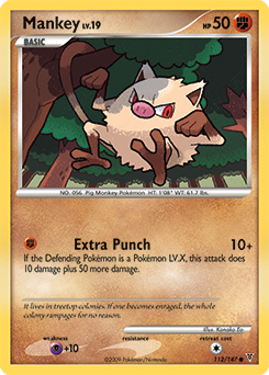 Mankey | Platinum—Supreme Victors | TCG Card Database | Pokemon.com