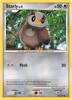 Starly | Platinum—Supreme Victors | TCG Card Database | Pokemon.com