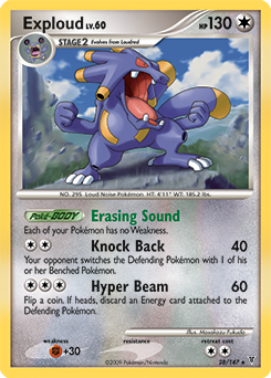 Exploud | Platinum—Supreme Victors | TCG Card Database | Pokemon.com