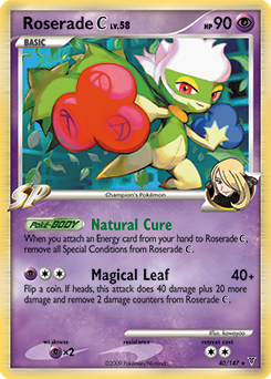 Roserade [C] | Platinum—Supreme Victors | TCG Card Database | Pokemon.com