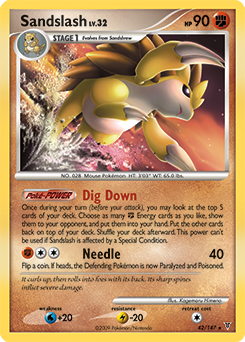 Sandslash | Platinum—Supreme Victors | TCG Card Database | Pokemon.com