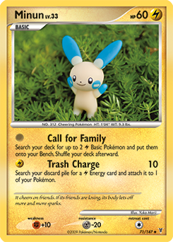 Minun | Platinum—Supreme Victors | TCG Card Database | Pokemon.com