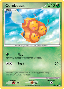 Combee | Platinum—Supreme Victors | TCG Card Database | Pokemon.com