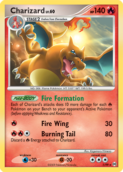 Charizard | Platinum Arceus | TCG Card Database | Pokemon.com