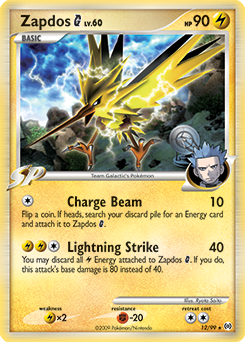 Zapdos [G] | Platinum Arceus | TCG Card Database | Pokemon.com
