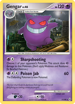 Gengar | Platinum Arceus | TCG Card Database | Pokemon.com
