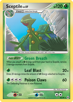 Sceptile | Platinum Arceus | TCG Card Database | Pokemon.com