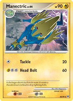 Manectric Brillante De Pokemon