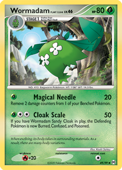 Wormadam Plant Cloak | Platinum Arceus | TCG Card Database | Pokemon.com