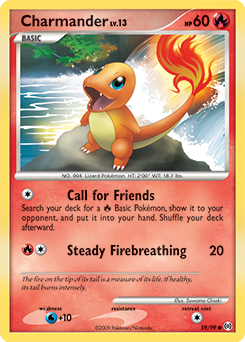 Charmander | Platinum Arceus | TCG Card Database | Pokemon.com