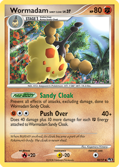 Wormadam Sandy Cloak | POP Series 7 | TCG Card Database | Pokemon.com