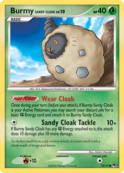 Burmy Sandy Cloak | POP Series 7 | TCG Card Database | Pokemon.com