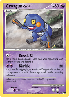 Croagunk | POP Series 9 | TCG Card Database | Pokemon.com