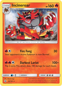 Incineroar | Pokédex