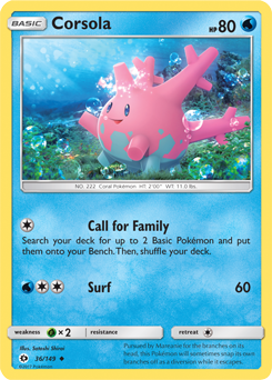 Corsola pokemon store