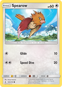 Spearow | Unbroken Bonds | TCG Card Database | Pokemon.com