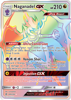 Naganadel-GX | Unified Minds | TCG Card Database | Pokemon.com