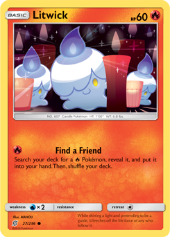 Litwick | Unified Minds | TCG Card Database | Pokemon.com