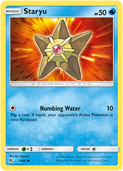 Staryu | Hidden Fates | TCG Card Database | Pokemon.com