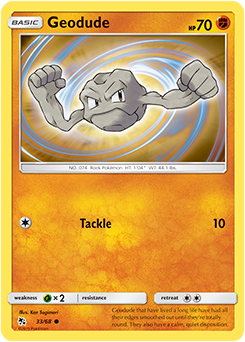 Geodude | Hidden Fates | TCG Card Database | Pokemon.com