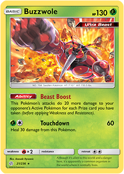 Buzzwole | Cosmic Eclipse | TCG Card Database | Pokemon.com