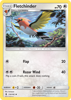 Fletchinder | SM—Guardians Rising | TCG Card Database | Pokemon.com