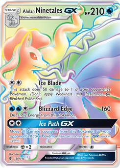Alolan Ninetales-GX | SM—Guardians Rising | TCG Card Database | Pokemon.com