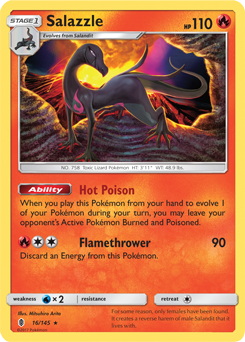 Salazzle | Pokédex