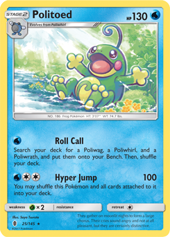 Politoed | SM—Guardians Rising | TCG Card Database | Pokemon.com