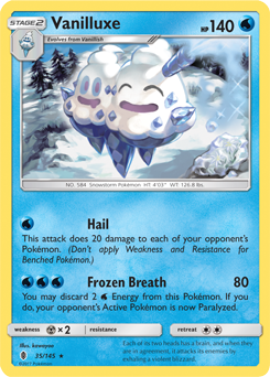Vanilluxe | Pokédex