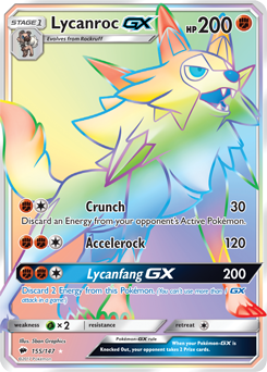 Lycanroc-GX | Burning Shadows | TCG Card Database | Pokemon.com