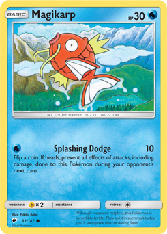 Magikarp | Burning Shadows | TCG Card Database | Pokemon.com