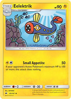 Eelektrik | Pokédex