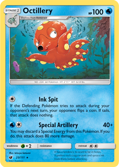 Octillery | Paradox Rift | TCG Card Database | Pokemon.com