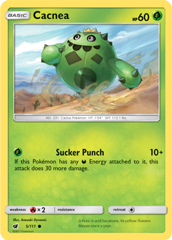 Cacnea | Crimson Invasion | TCG Card Database | Pokemon.com