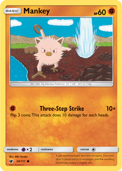 Mankey | Crimson Invasion | TCG Card Database | Pokemon.com