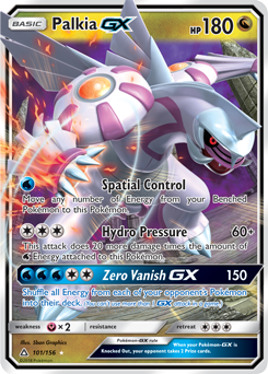 Palkia-GX | Ultra Prism | TCG Card Database | Pokemon.com