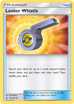 Looker Whistle | Ultra Prism | TCG Card Database | Pokemon.com