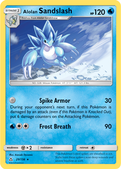 Alolan Sandslash | Ultra Prism | TCG Card Database | Pokemon.com