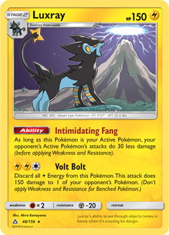 Luxray | Ultra Prism | TCG Card Database | Pokemon.com