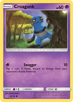 Croagunk | Ultra Prism | TCG Card Database | Pokemon.com