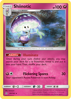 Shiinotic | Pokédex