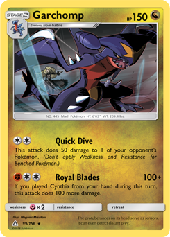 Garchomp | Ultra Prism | TCG Card Database | Pokemon.com
