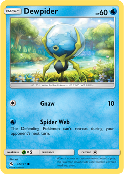 Dewpider | Pokédex