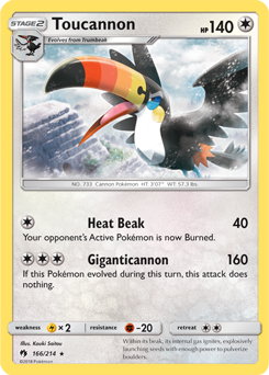 Toucannon | Pokédex
