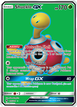 Shuckle-GX | Lost Thunder | TCG Card Database | Pokemon.com