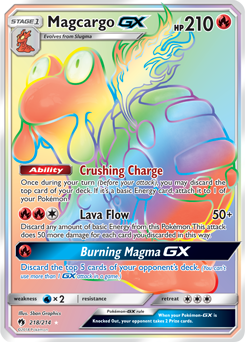 Magcargo-GX | Lost Thunder | TCG Card Database | Pokemon.com