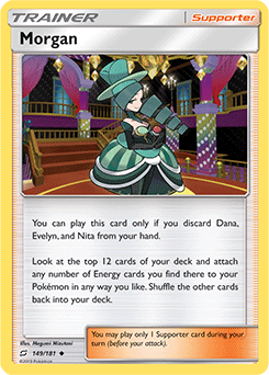 Morgan | Team Up | TCG Card Database | Pokemon.com